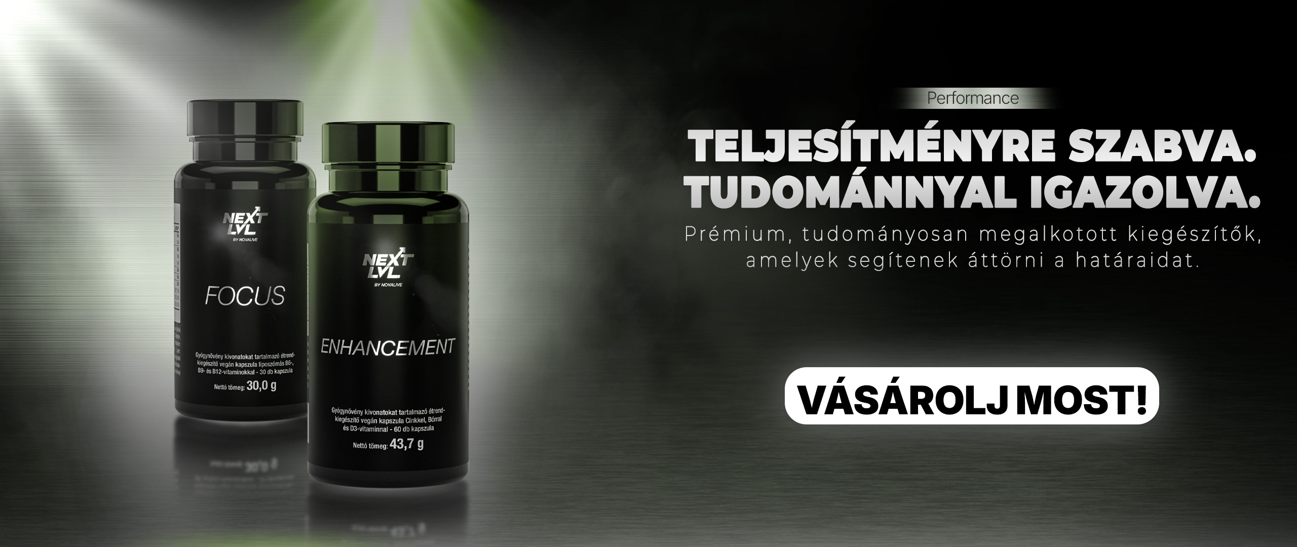 Next Level Supplements - Három Harmad